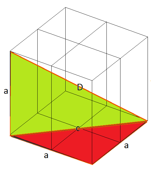 Break Time…Cube inside a square! – Musings by FlyingSalmon
