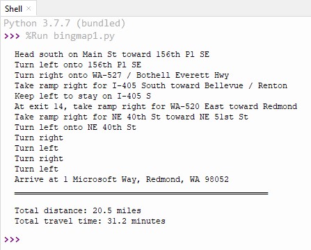 Using Directions & Travel APIs with Excel, Python. 1/2 – Musings by FlyingSalmon