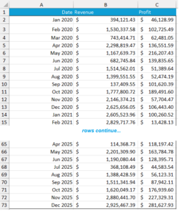 Creating Dynamic TTM Reports in Excel – Musings by FlyingSalmon